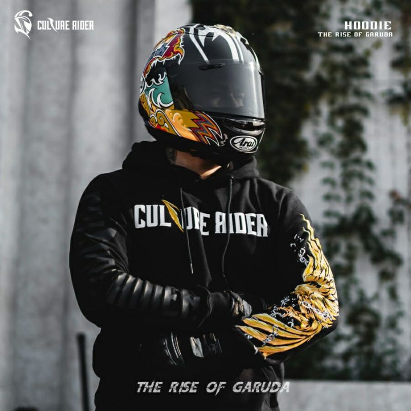 Jual CULTURE RIDER HOODIE THE RISE OF GARUDA REGULAR | Shopee Indonesia