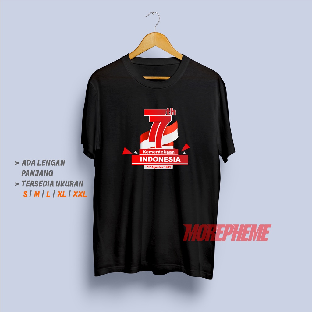 Jual Kaos Kemerdekaan RI ke 77 Garuda Baju Agustusan Indonesia Maju Dirgahayu / Kaos Morepheme ...
