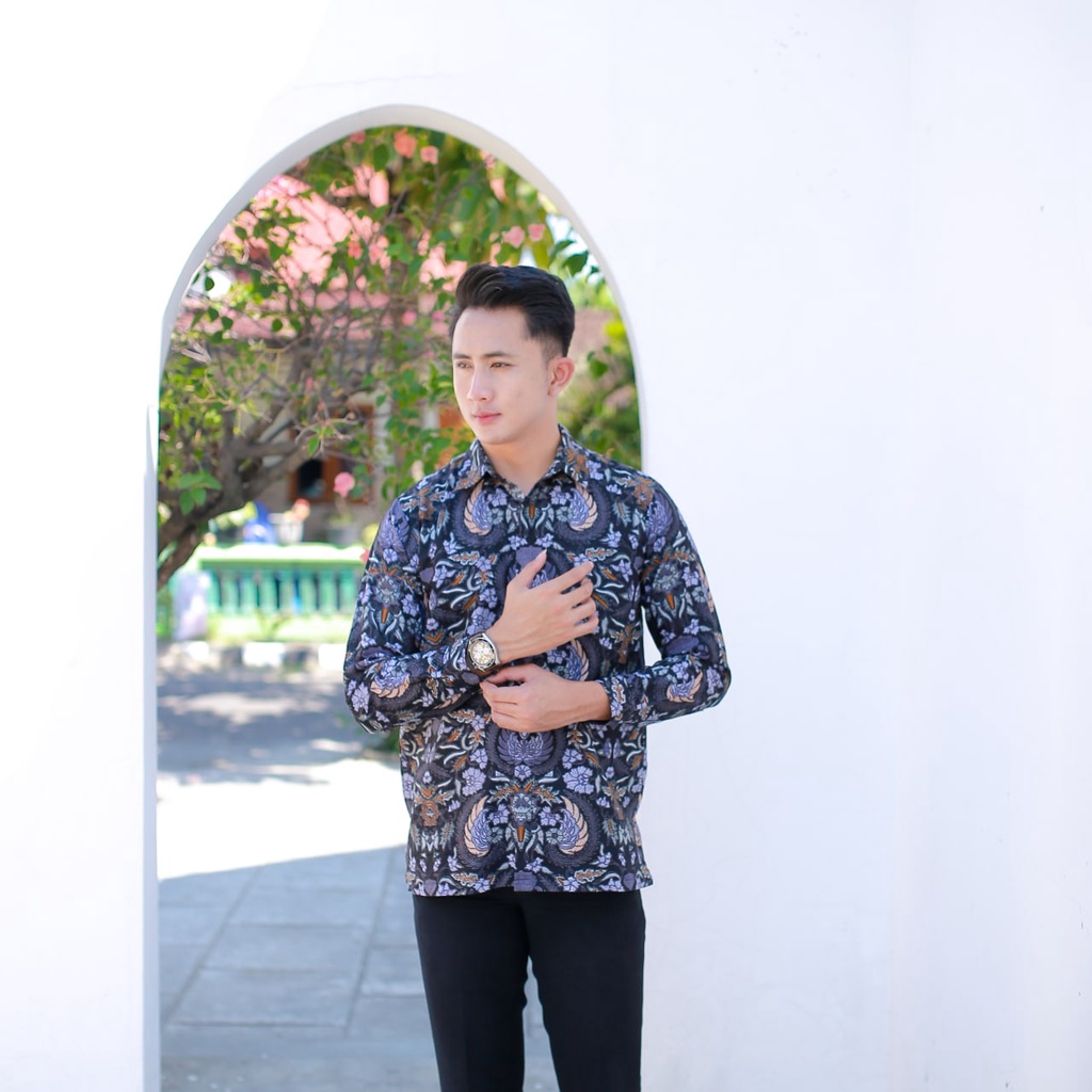 Jual Benang Raja Batik Couple Pria Wanita Motif Sayap Garuda Size ...