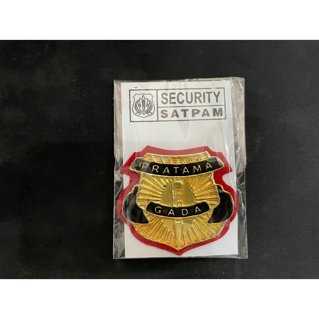 Jual Pin Gada Pratama Besar | Lencana Gada Pratama Satpam | Pin Satpam ...