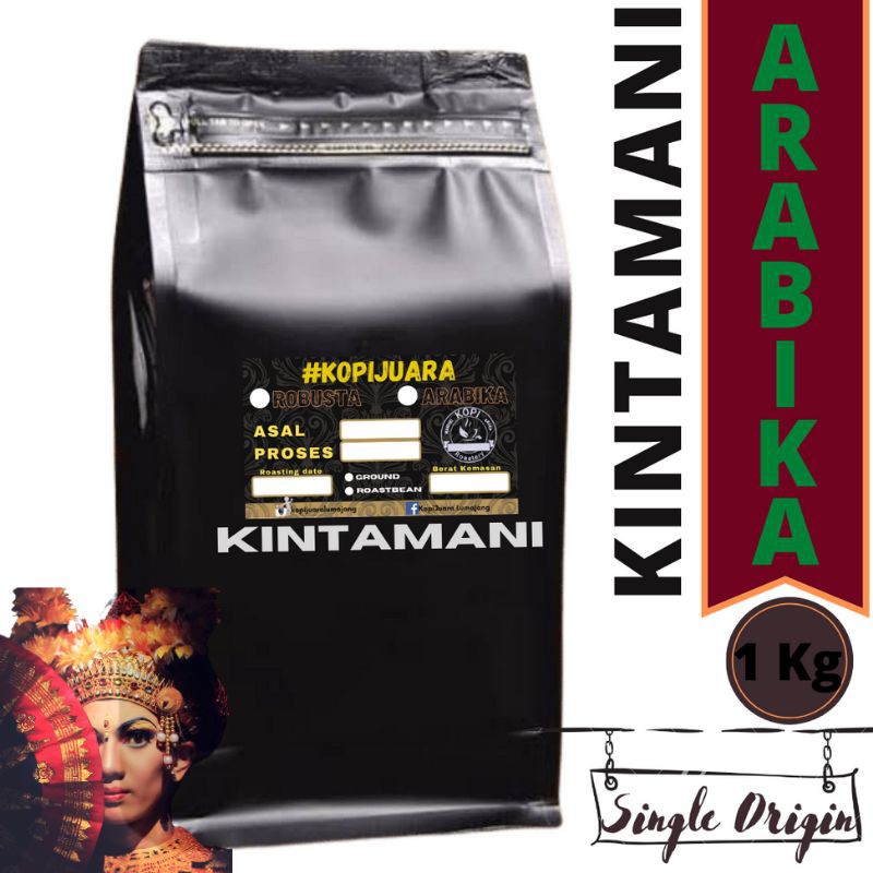 Jual Kopi Arabica Kintamani Bali 1Kg Kopi Arabika Bali Single Origin ...