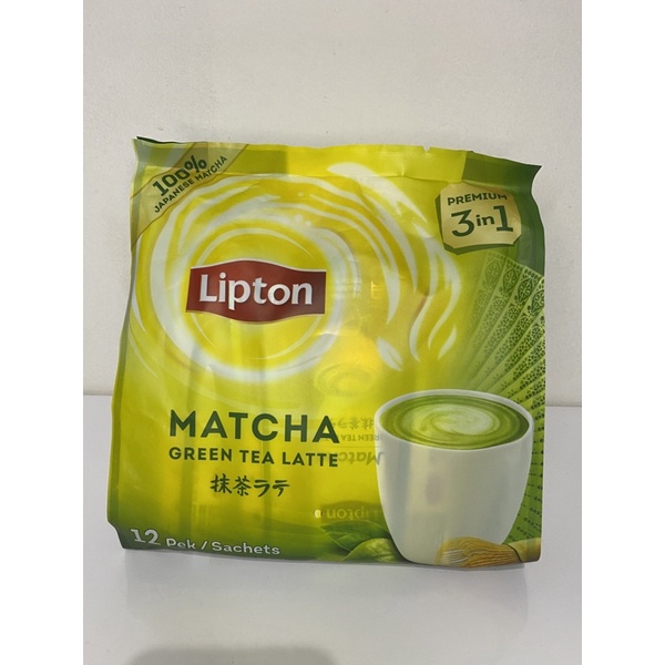 Jual LIPTON TEH TARIK MILK TEA LATTE TEH HALIA EARL GREY CLASSIC MATCHA ...