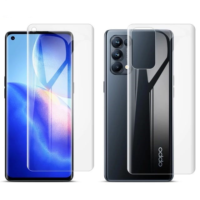 Jual OPPO RENO 5 / RENO 5F 4G / 5G HYDROGEL FULL BODY FRONT & BACK ...