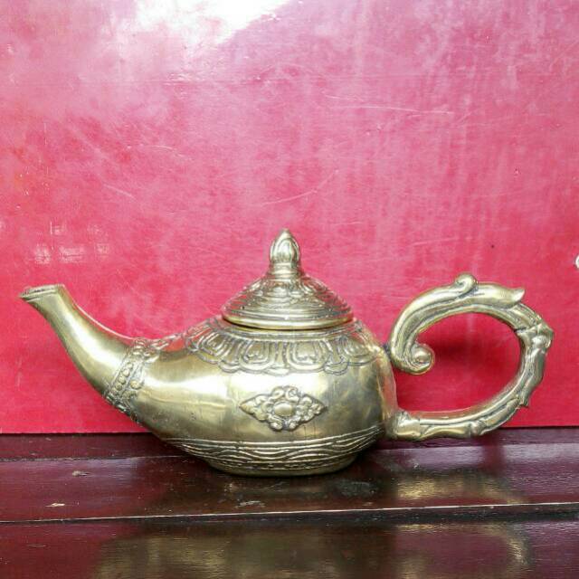 Jual TEKO ALADIN LAMPU ALADIN BAHAN KUNINGAN | Shopee Indonesia