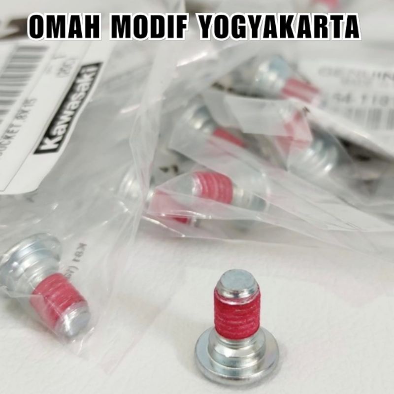 Jual Baut cakram depan KLX 150 Bigfoot BF dtracker DT Original Kawasaki Piringan Disc Ori ...