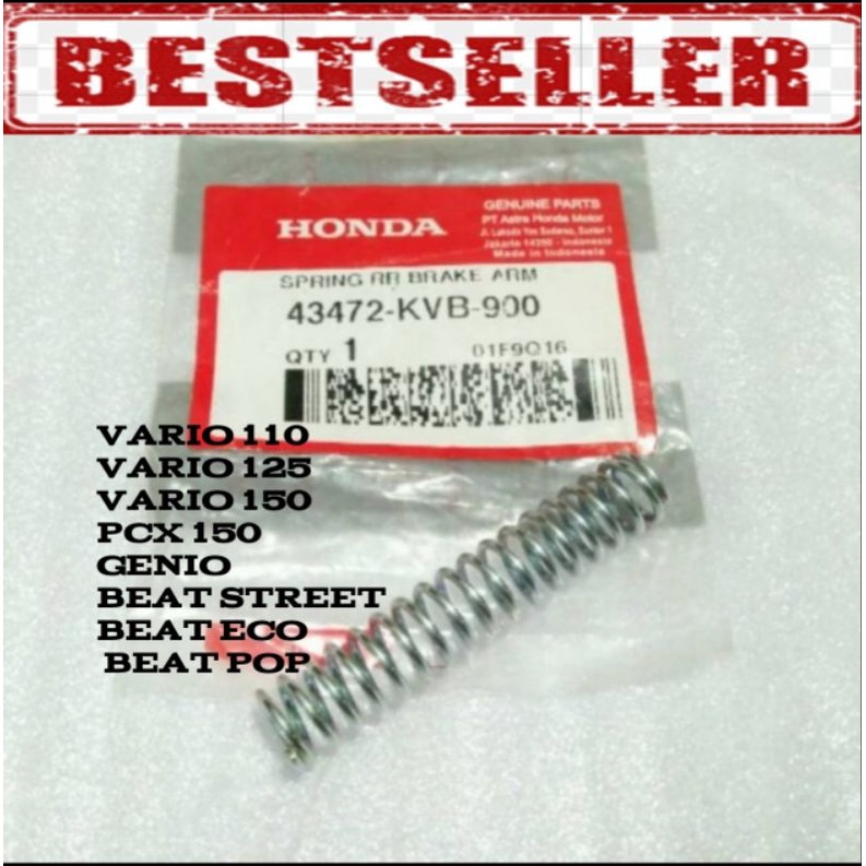 Jual 43472-KVB-900 PER TIANG PAHA REM BELAKANG PCX 150 160 VARIO 110 ...