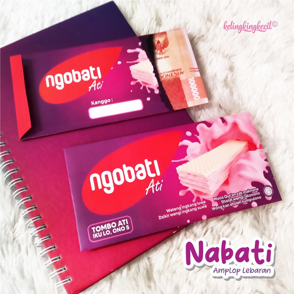 Jual AMPLOP LEBARAN 2025 - NABATI BESAR | Shopee Indonesia