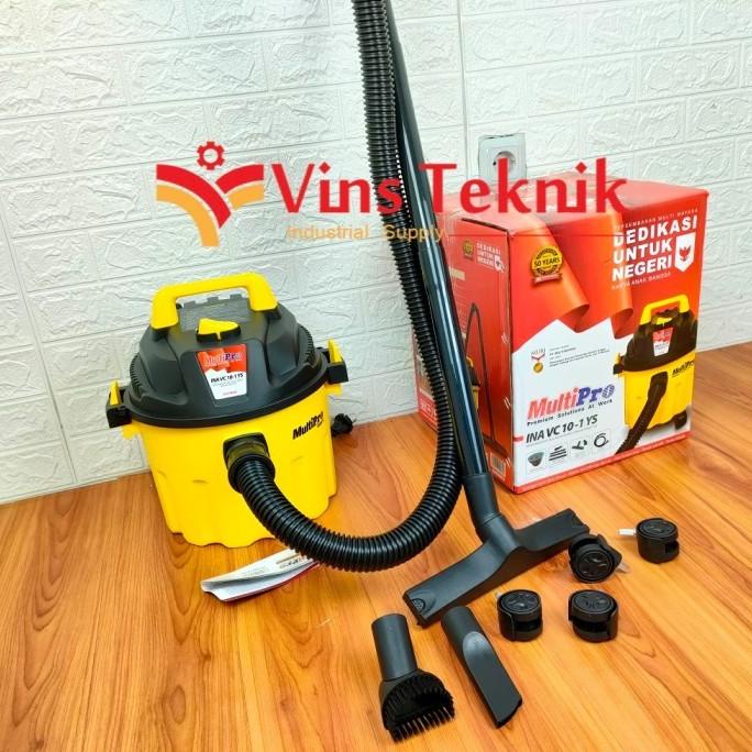 Jual Mesin pengisap debu 10L Vacuum cleaner VC10-1YS MULTIPRO VC 10-1 YS HEMAT Kode 952 | Shopee ...