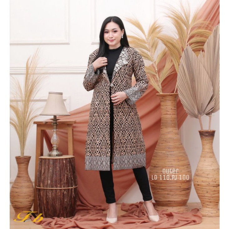 Jual BLAZER-OUTER / BLAZER BATIK WANITA/BLAZER WANITA/OUTER BATIK/OUTER ...
