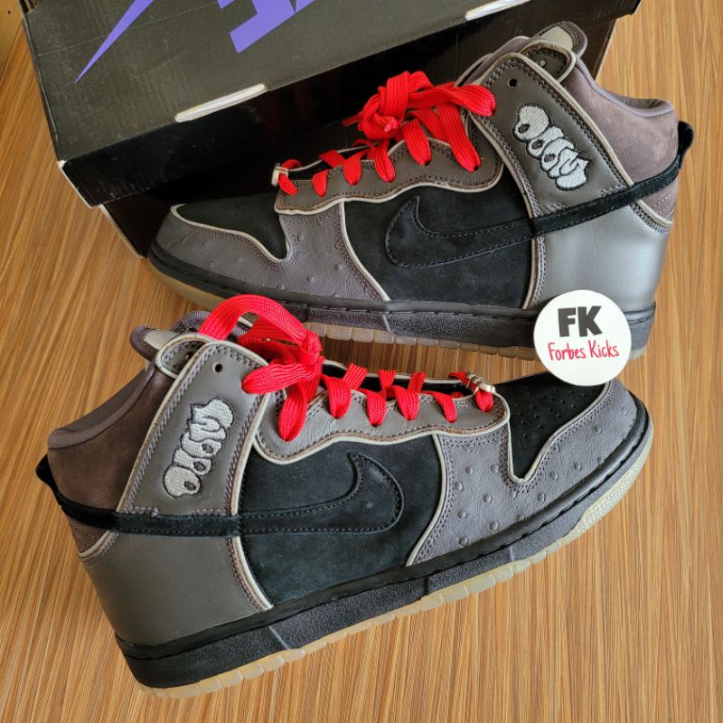 Jual Nike SB Dunk High MF Doom || hulk melvins humidity low chunky ...