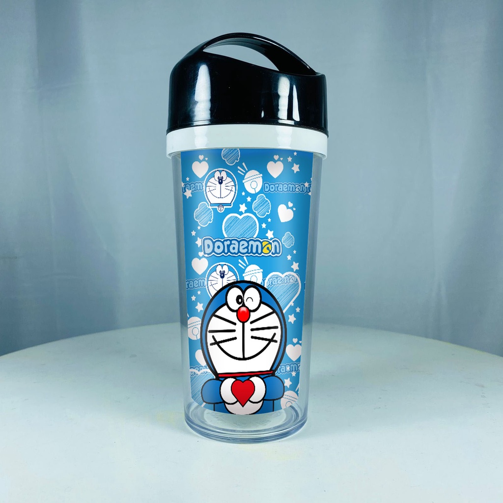 Jual Tumbler Gelas Jinjing Doraemon Anime Manga Fans Botol Minum ...