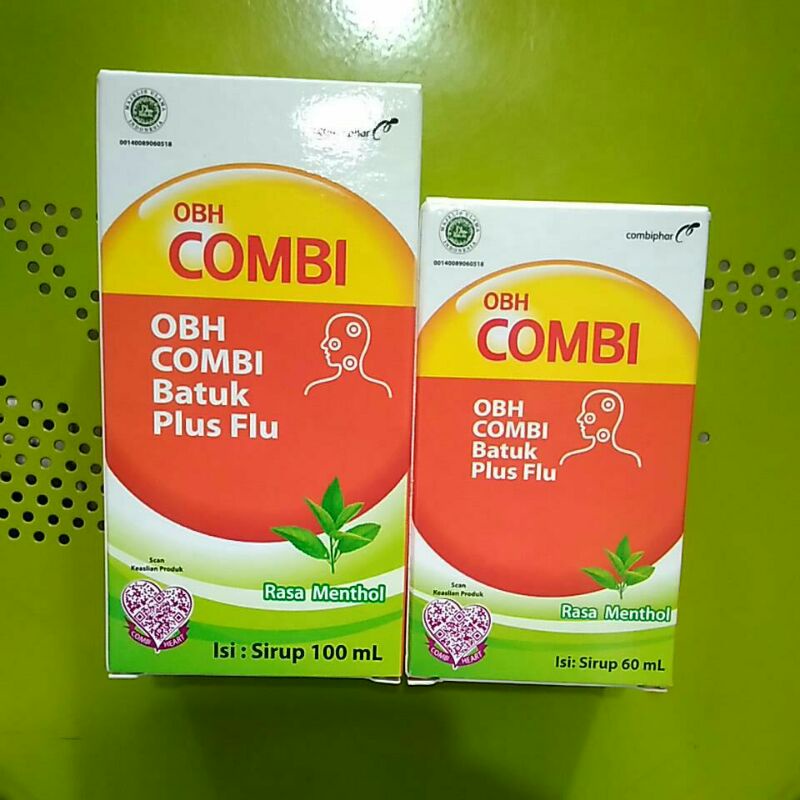 Jual OBH COMBI BATUK PLUS FLU Sirup 60 mL, 100 mL | Shopee Indonesia