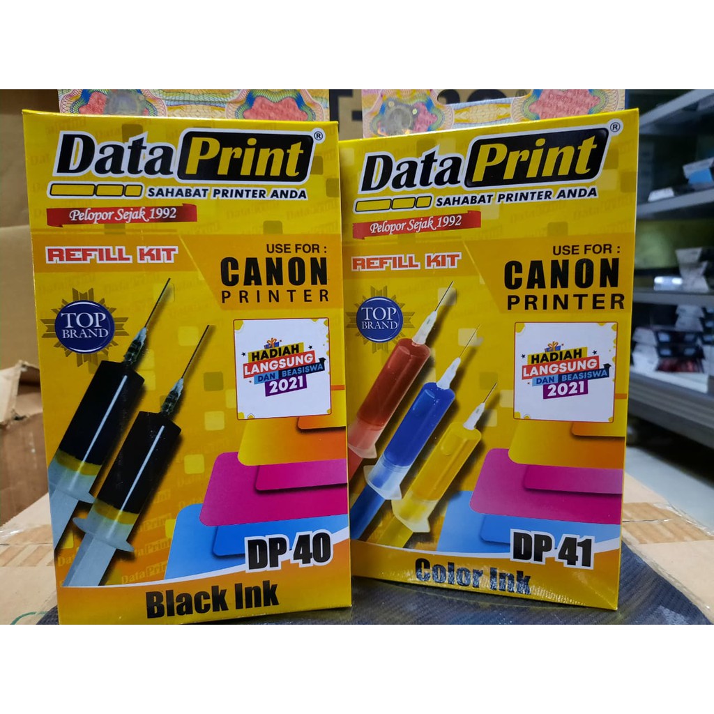 Jual Dataprint Refill Kit 40 41 for Canon (DP 40 41) | Shopee Indonesia