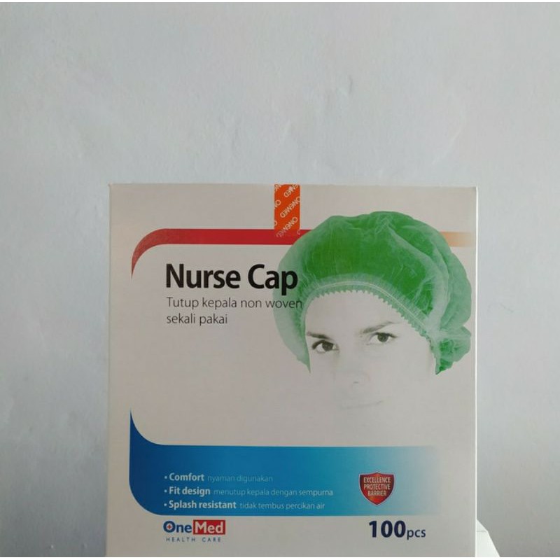 Jual nurse cap one med isi 100pcs | Shopee Indonesia