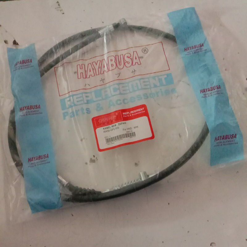 Jual Kabel Tali Kawat Rem Depan Honda WIN 100 WIN100 HAYABUSA | Shopee ...