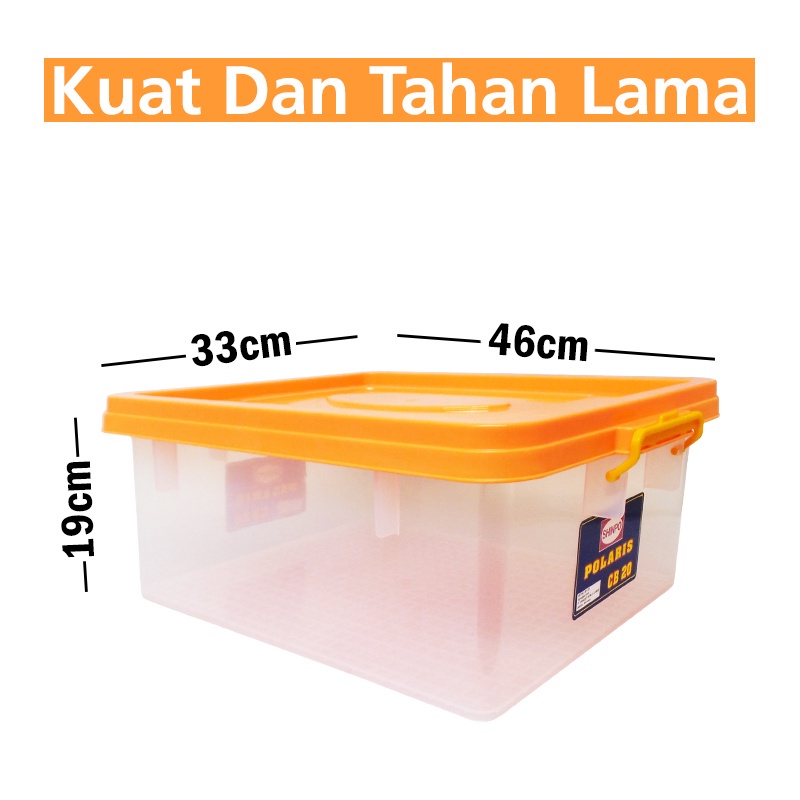Jual CONTAINER BOX PLASTIK SHINPO VARIAN | Shopee Indonesia