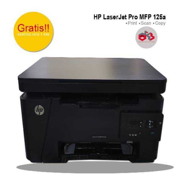 Jual Printer HP laserjet m125a monokrom print scan copy | Shopee Indonesia