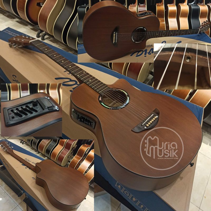 Jual Gitar Super Promo Model APX akustik elektrik | Shopee Indonesia