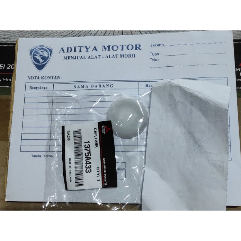 Jual tutup tabung cadangan radiator all new pajero sport dakar 2016 ...