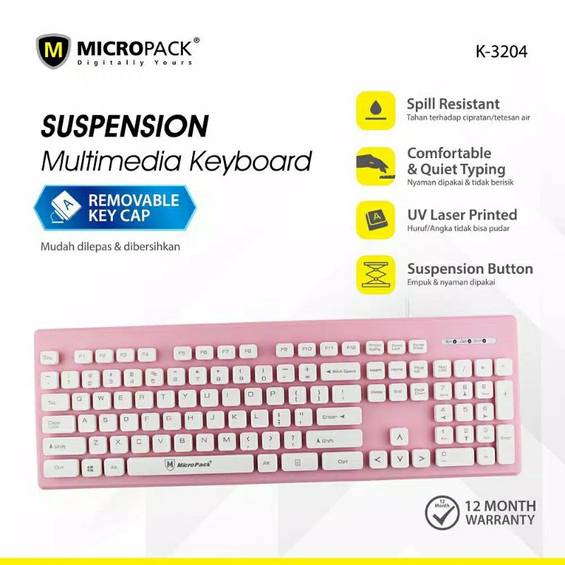 Jual Keyboard Micropack | Shopee Indonesia