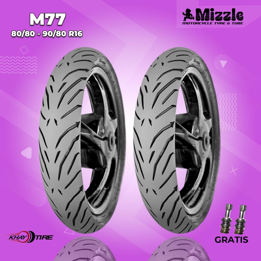 Jual Paket Ban Motor Skywave - Hayate - Nouvo MIZZLE M77 80/80 + 90/80 ...