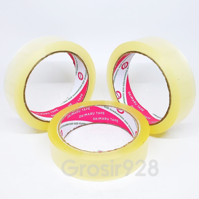 Jual Selotip / Solatip / Isolasi / Stationery Tape Daimaru Transparan ...