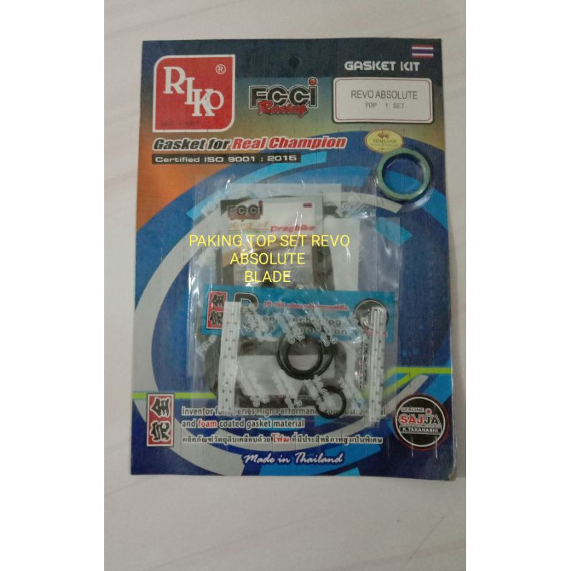 Jual PAKING TOP SET REVO ABSOLUTE / BLADE RIKO MADE IN THAILAND ...