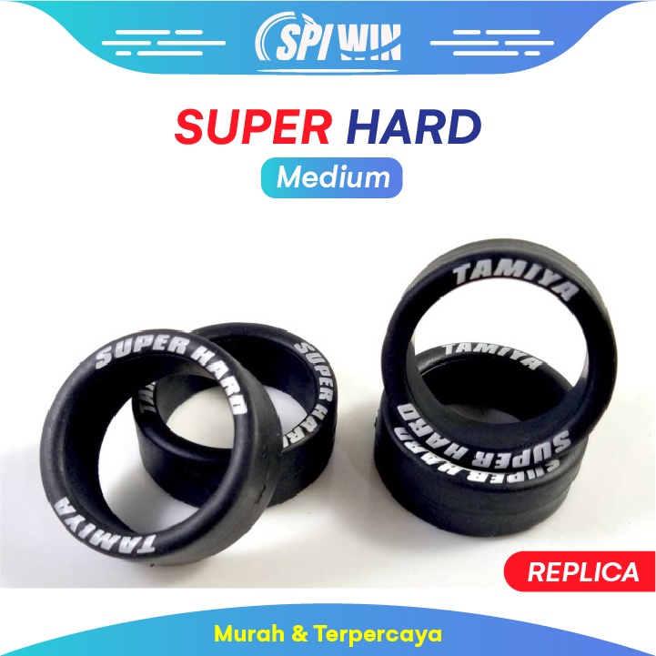 Jual Ban Tamiya SUPER HARD Karet Rep Tamiya Super Hard Tires / Ban M ...
