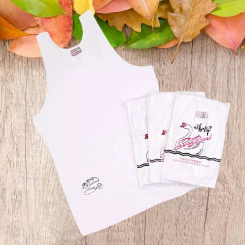 Jual SINGLET SWAN BRAND / KAOS SINGLET SWAN BRAND | Shopee Indonesia