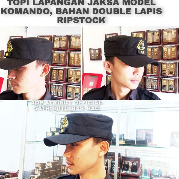 Jual Best - TOPI LAPANGAN KEJAKSAAN - JAKSA MODEL KOMANDO Topi PDL ...