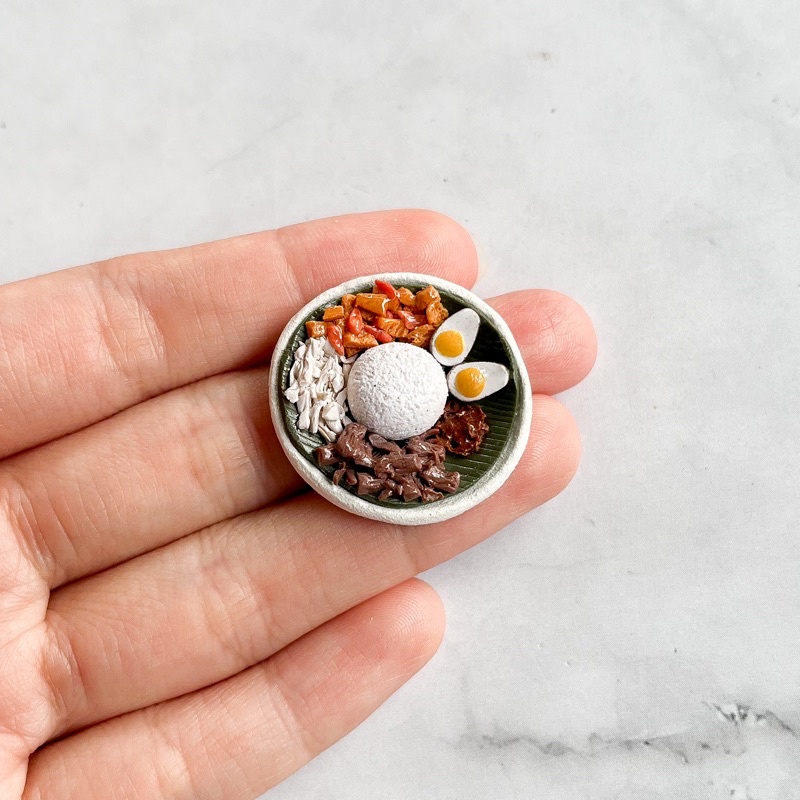 Jual MINIATUR MAKANAN | Handmade Polymer Clay by Clayt | Shopee Indonesia