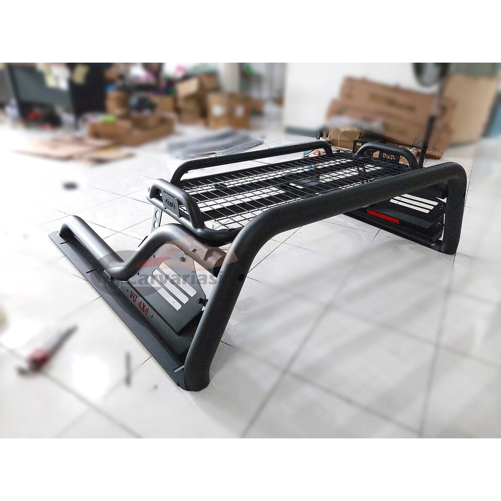 Jual Rollbar Triton Roll Bar With Rack Double Cabin | Shopee Indonesia