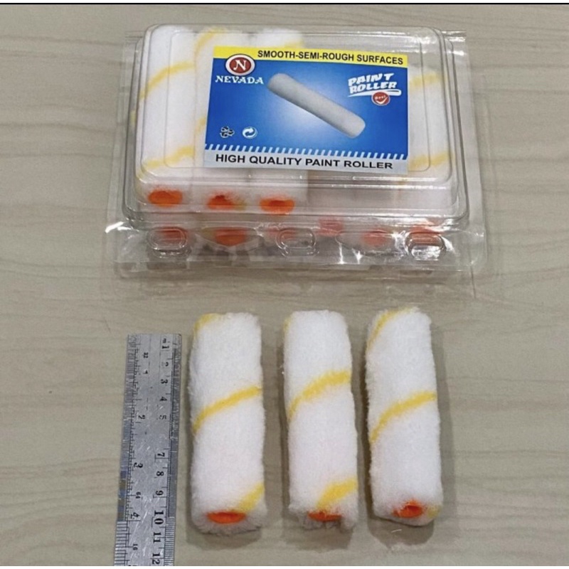 Jual HARGA 1 buah ) NEVADA REFILL // Bulu kuas rol kapal 4 inci refill ...