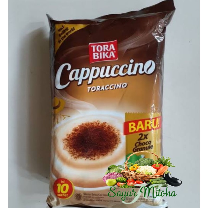 Jual Torabika Cappuccino Toraccino With Choco Granule 10 x 25 gram ...
