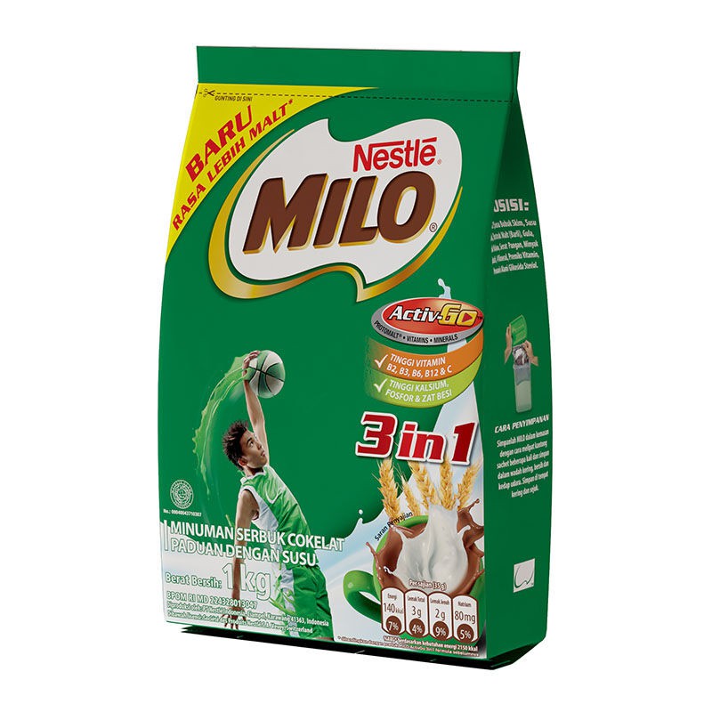 Jual Milo 3in1 300gr/800gr/1kg | Shopee Indonesia