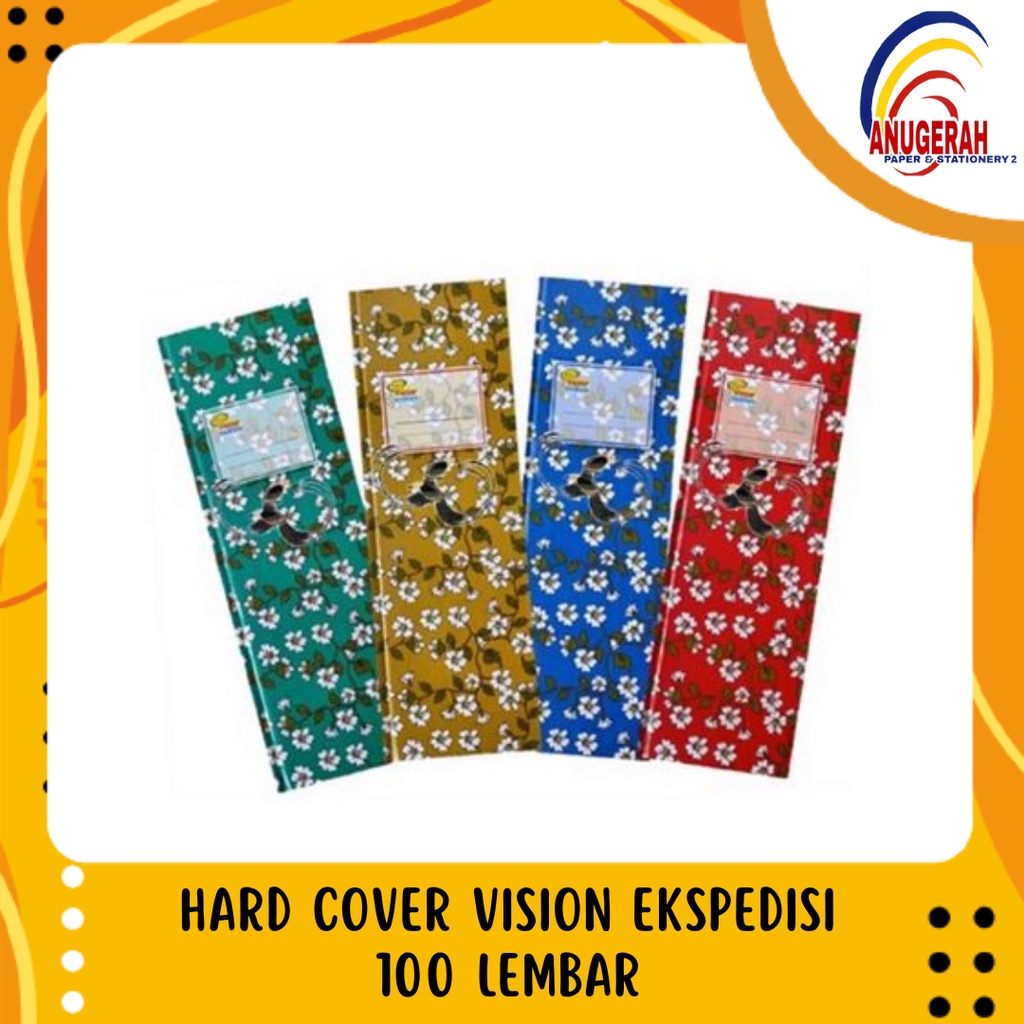 Jual HARD COVER VISION EKSPEDISI 100 LEMBAR (PCS) | Shopee Indonesia