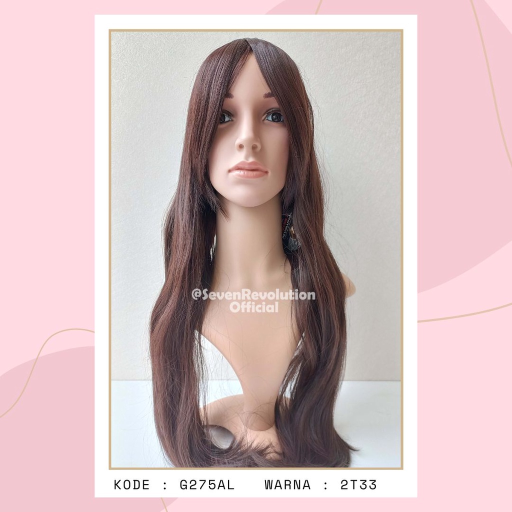 Jual Wig/ Rambut Palsu Panjang Lurus Natural/ Cosplay Warna (G275AL ...