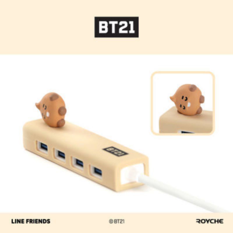 Jual (READY) ROYCHE BT21 SHOOKY FIGURE USB HUB OFFICIAL LIMITED EDITION | Shopee Indonesia