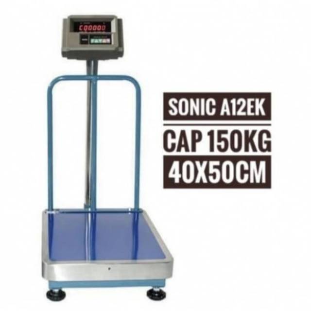 Jual Timbangan Duduk SONIC A12EK Cap 150kg | Shopee Indonesia