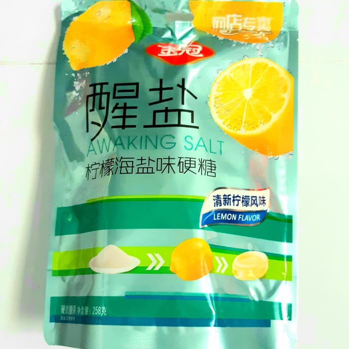 Jual Lemon Candy Awaking Salt permen lemon dan grapefruit sea salt ...