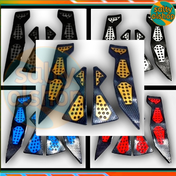 Jual Karpet panel karet pijakan kaki bordes dek NMAX 2015 2016 2017 ...
