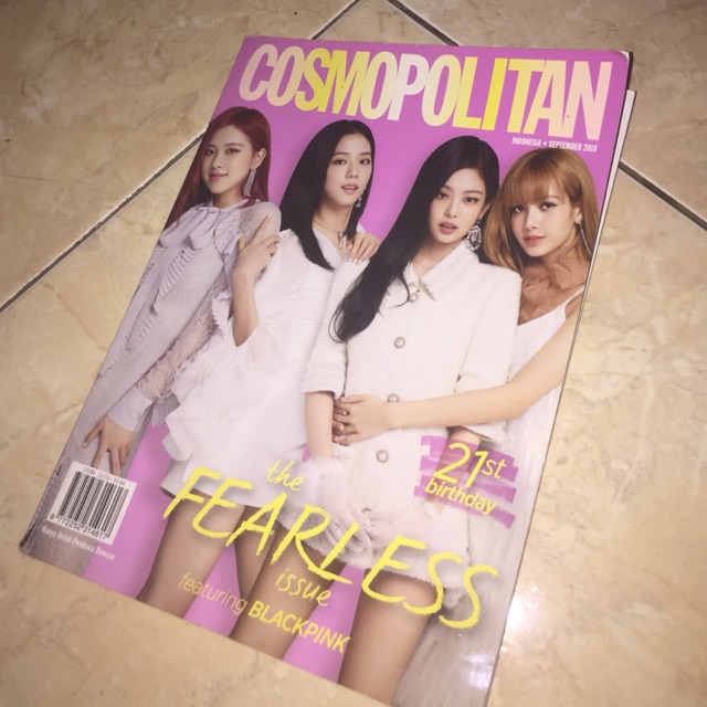 Jual COSMOPOLITAN MAGAZINE BLACKPINK (UNSEALED) | Shopee Indonesia