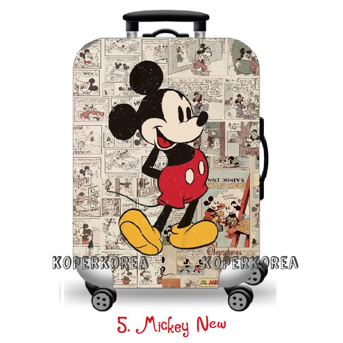 Jual Sarung koper cover mickey mouse disney minnie spandek import lucu ...