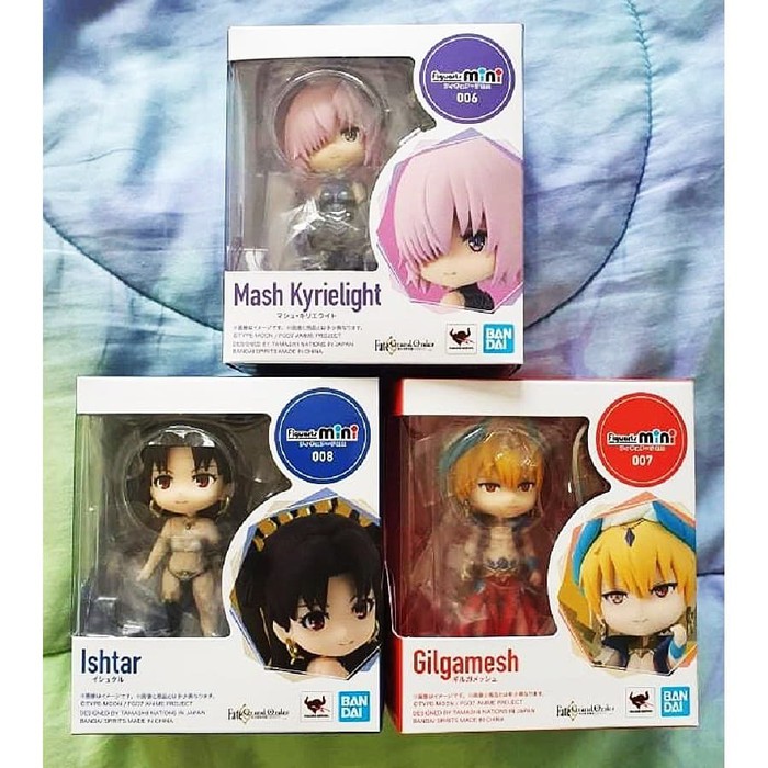 Jual ORIGINAL Bandai Figuarts Mini Mash Kyrielight Gilgamesh Ishtar FGO ...