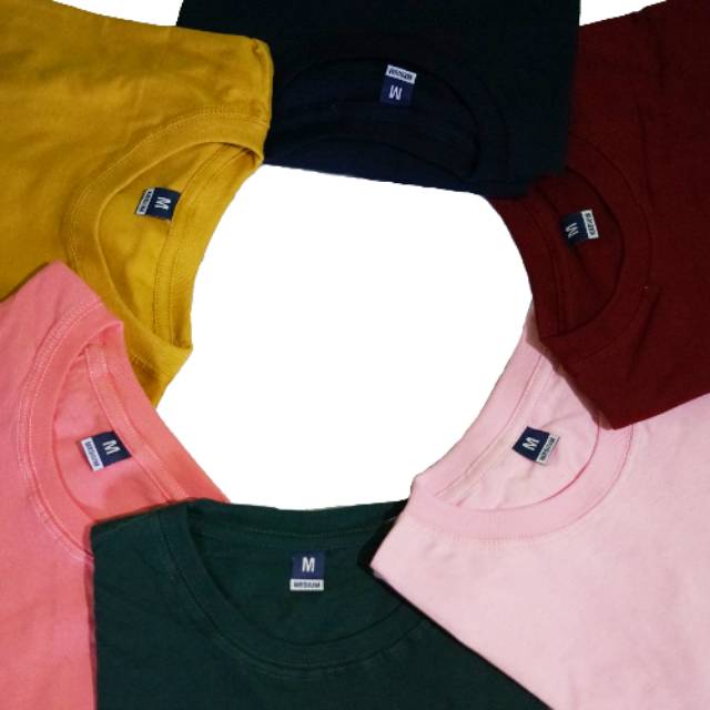 Jual Kaos Polos 24s Cotton Combed - Premium Original GW.POLOSAN ...