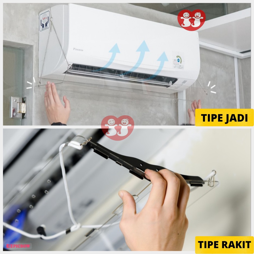 Jual Reflektor Talang Penahan AC Akrilik | Shopee Indonesia