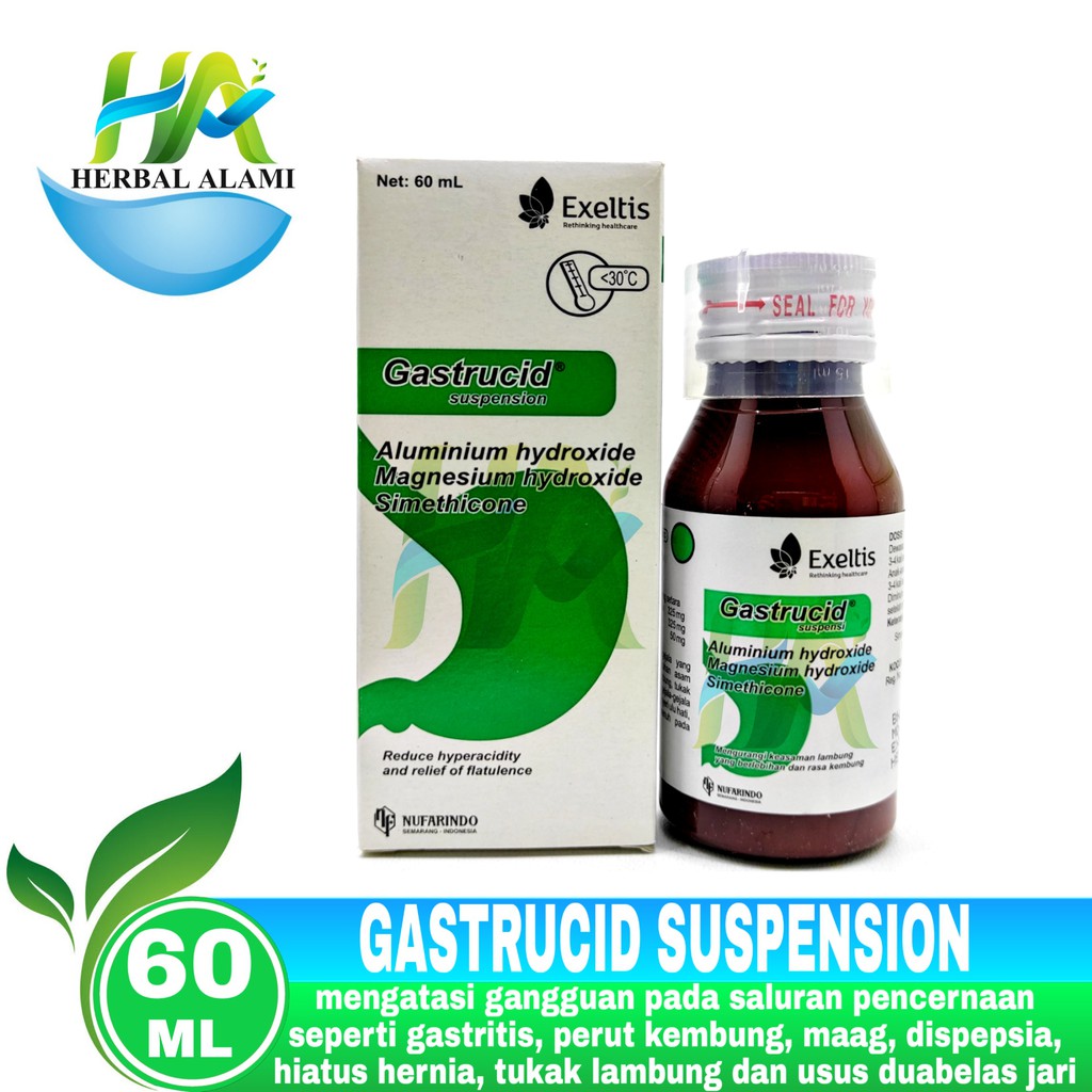 Jual Gastrucid Suspensi Syrup 60ml - syrup obat maag, mual, ulu hati ...