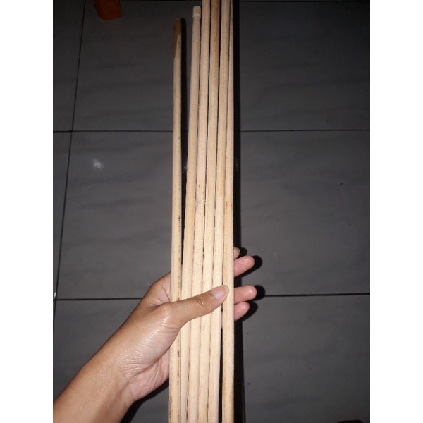 Jual Kayu Dowel / Stick Kayu Bulat / 10mm/ 1 cm | Shopee Indonesia