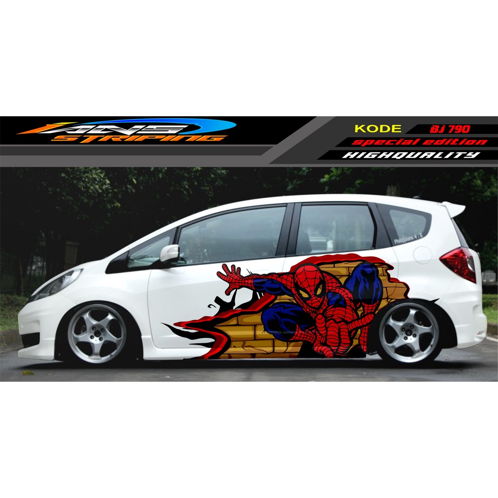 Jual STIKER VARIASI MOBIL JAZZ BRIO AVANZA SIGRA YARIS / STIKER VARIASI ...
