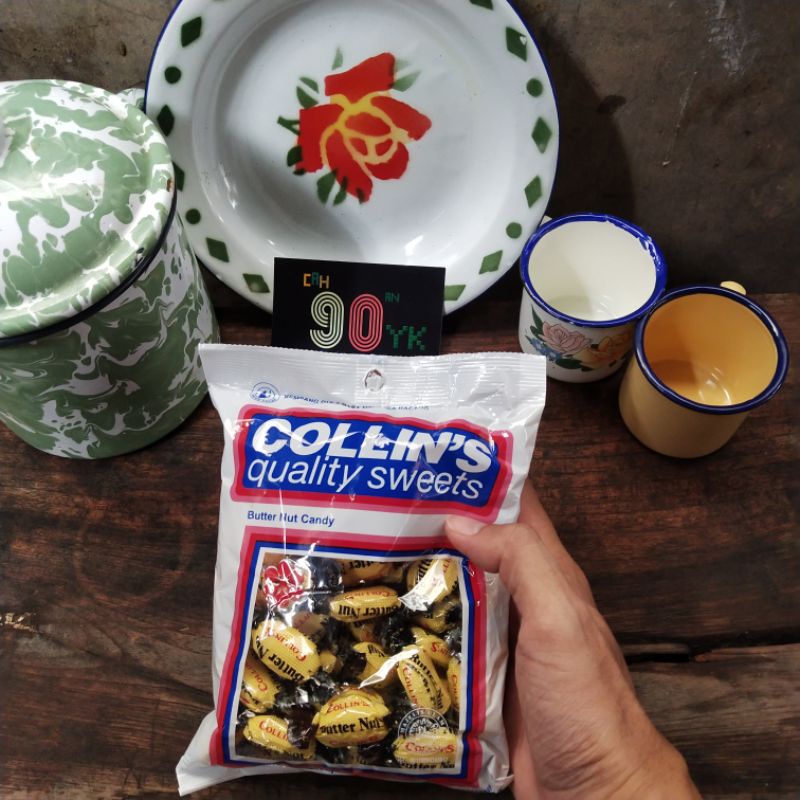 Jual Mbang Gula COLLINS 1plastik BUTTERNUT Candy. Permen Kacang 90an ...